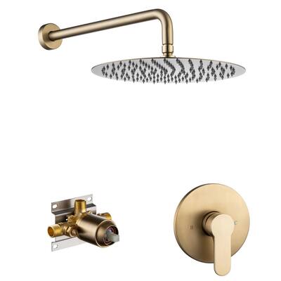 Gold - Fixed Shower Heads - Shower Heads - The Home Depot