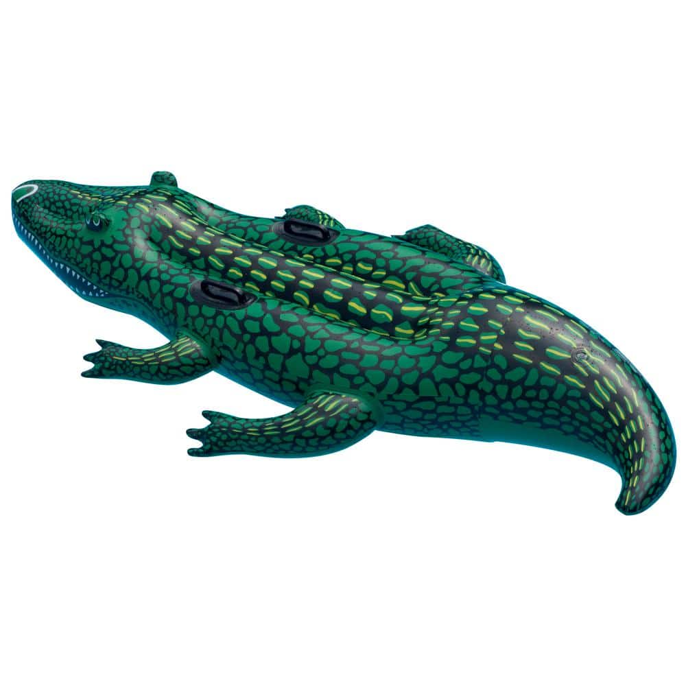 Ocean Blue Crazy Croc Ride-On 950400 - The Home Depot