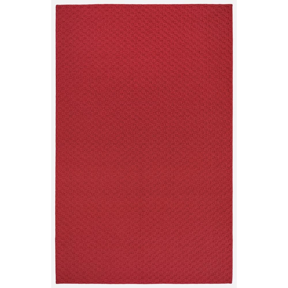 Reviews for Garland Rug Town Square Chili Red 12 ft. x 15 ft. Geometric ...