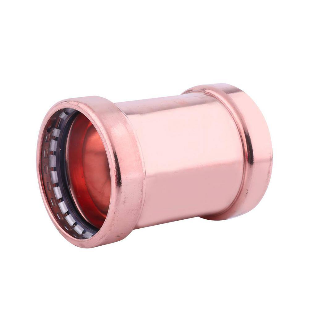 Guardian 4 in. x 4 in. Copper Press XL Coupling No Stop Press Fit x ...