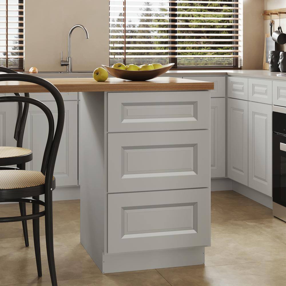 21 in. W x 24 in. D x 34.5 in. H Ready to Assemble Plywood Base Kitchen ...