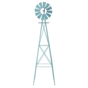 Karl home 8 ft. Tall Windmill Ornamental Wind Wheel 440172847889 - The ...