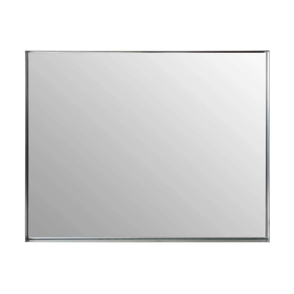 JimsMaison 48 in. W x 30 in. H Large Rectangular Framed Wall Bathroom ...
