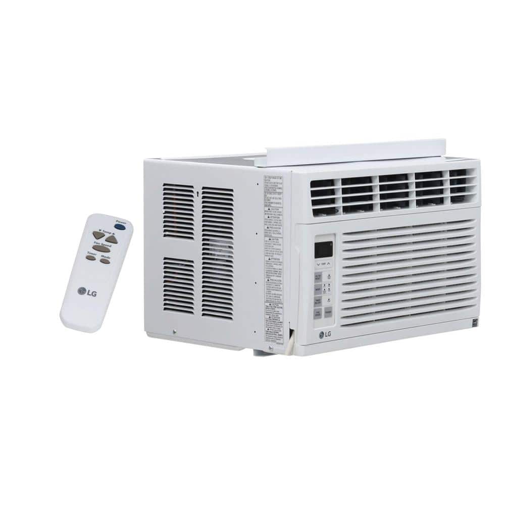 LG 6,000 BTU 115-Volt Window Air Conditioner with Remote LW6015ER - The ...