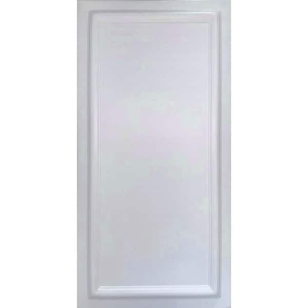 A La Maison Ceilings Framed Panel Ultra Pure white 1.6 ft. x 3.3 ft ...