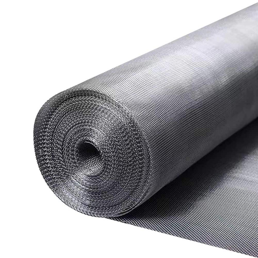 36" x 200" Outdoor Stainless Steel Mesh Window Screen Roll Pet Proof ...
