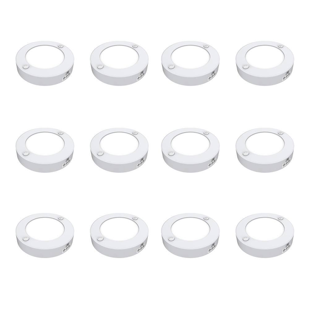 Feit Electric 3 in. Plug-in White Dimmable Linkable Integrated LED ...
