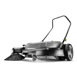 Tomahawk Power Commercial 38 in. W Manual Push Sweeper with Triple ...