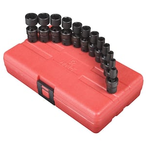 Sunex Tools 1/2 in. Drive Socket Set Impact (13-Piece) SUN2650