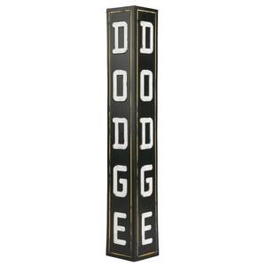 Open Road Brands Dodge Black, Yellow, and White Tin Decorative Sign ...