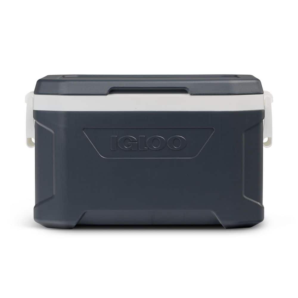IGLOO Profile II 50 qt. Chest Cooler-Jet Carbon Gray 51179 - The Home Depot