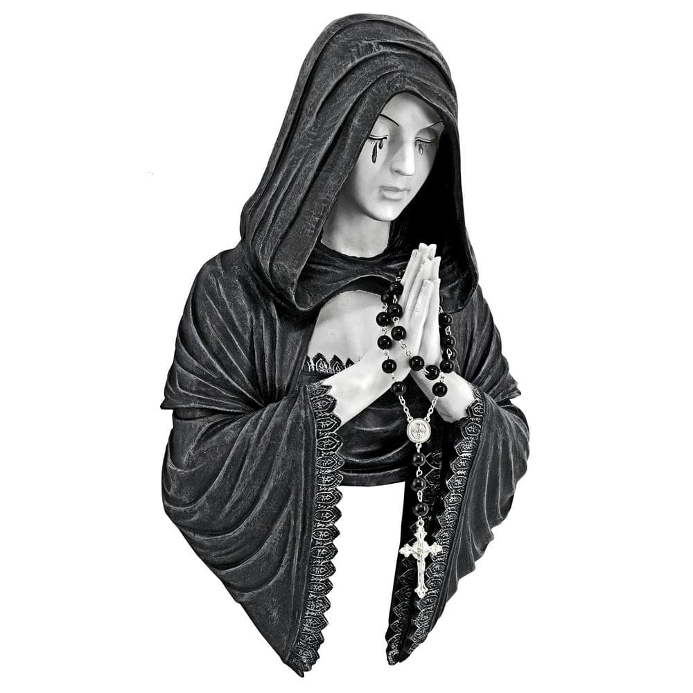 Design Toscano Gothic Prayer Novelty Wall Sculpture CL0082 - The Home Depot