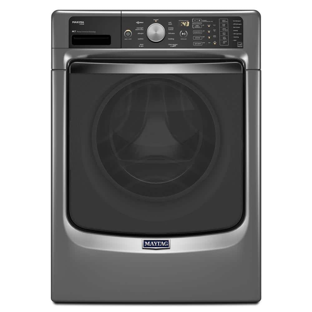 Maytag Maxima 4.5 cu. ft. High-Efficiency Front Load Washer with Steam ...