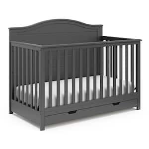 Delta Children Gray Fancy 4-in-1 Convertible Crib 540310-026