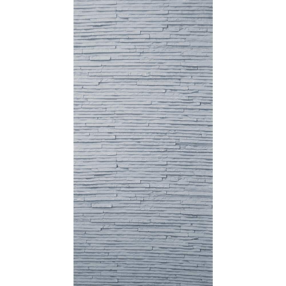 Ejoy 48 in. x 24 in. x 1 in. Muretto Light Gray Natural Flexible Soft ...