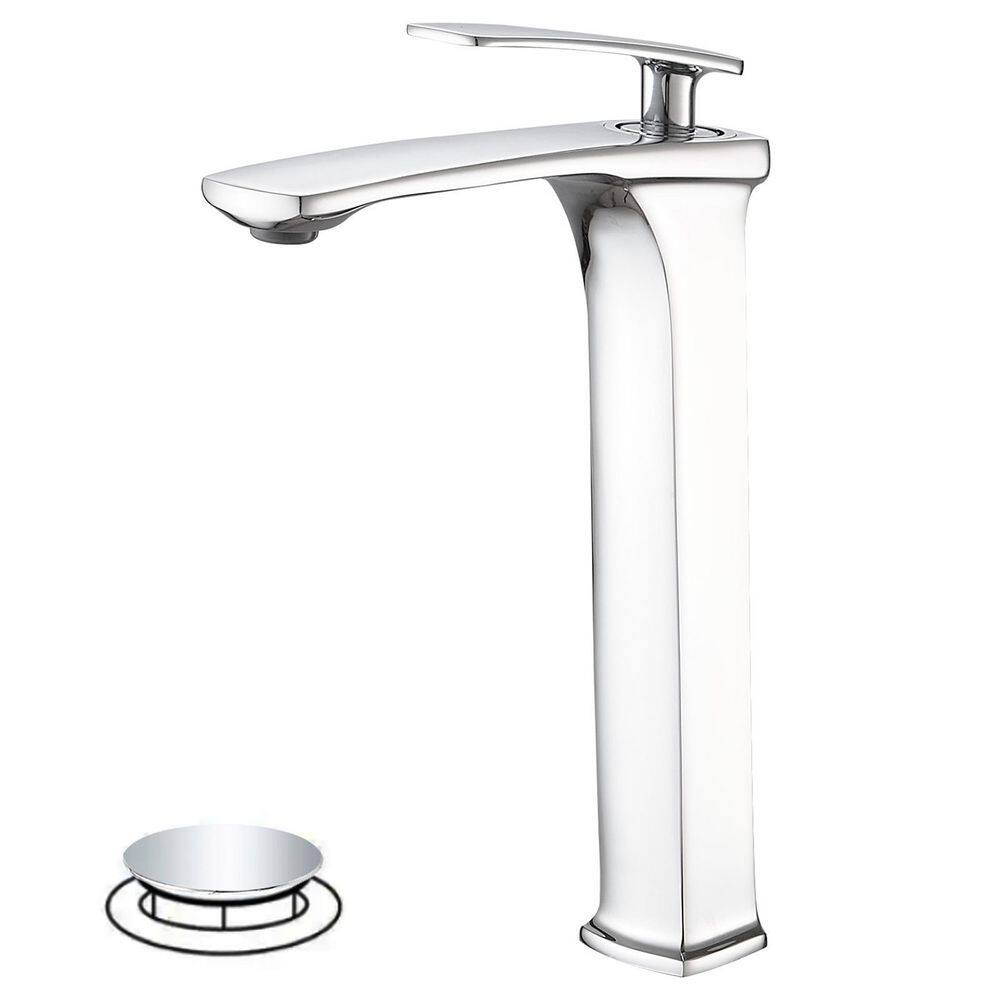 BWE Single Hole Single Handle Bathroom Vessel Sink Faucet With Pop Up BWE Single Hole Single Handle Bathroom Vessel Sink Faucet With Pop Up