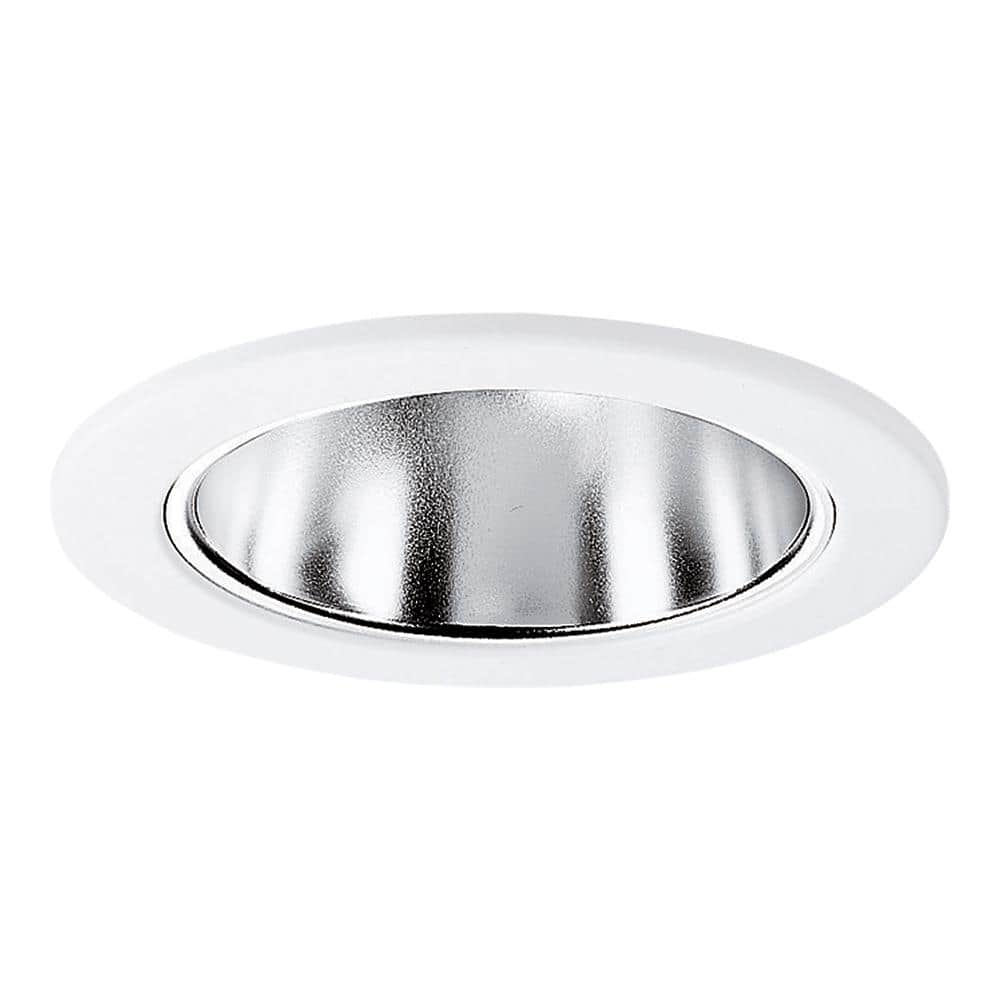HALO E26 Series 4 in. Clear Recessed Ceiling Light Specular Reflector ...