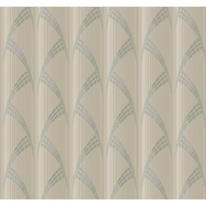 York Wallcoverings Blue Onyx Strata Wallpaper, 27-in by 27-ft CI2412 ...