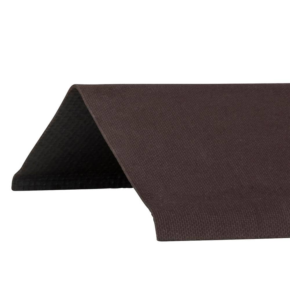 Ondura 39.5 in. x 12.5 in. Brown Ridge Cap 5558 - The Home Depot