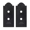 Simpson Strong-Tie Outdoor Accents Mission Collection ZMAX Black Post ...