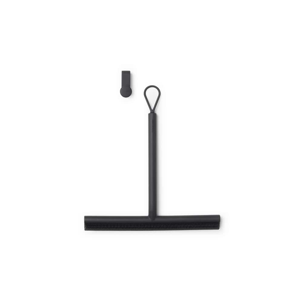 Brabantia ReNew Shower Squeegee with Handle in Dark Gray (Blade Length ...