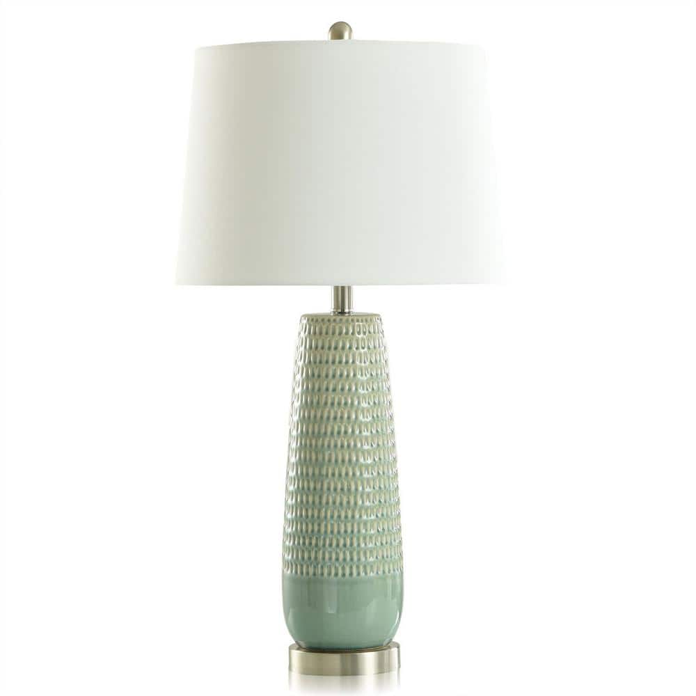 StyleCraft Starlite 29 in. Brass Pineapple Task and Reading Table Lamp ...