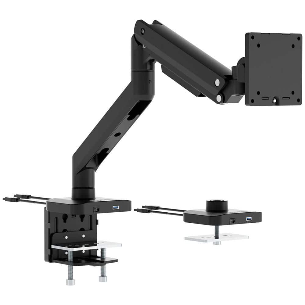 mount-it! Heavy-Duty Monitor Mount with Gas Spring Arm for 17 in. to 49 ...