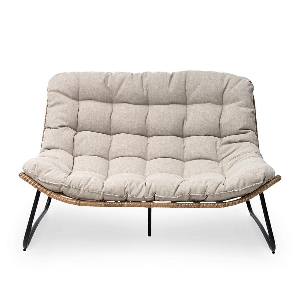 Papasan loveseat store