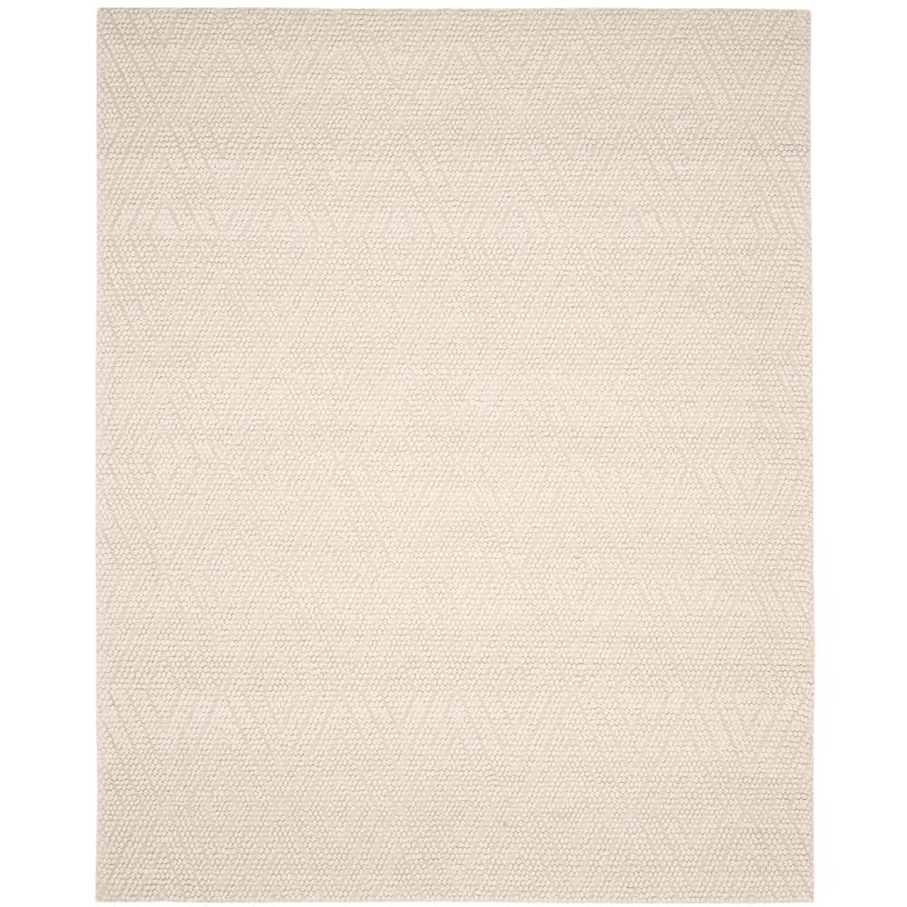 SAFAVIEH Natura Ivory 9 ft. x 12 ft. Area Rug NAT623A-9 - The Home Depot