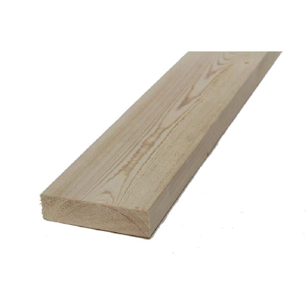 Trim Board J-Grade Select Wood Fascia (Nominal: 2 in. x 8 in. x 16 ft ...