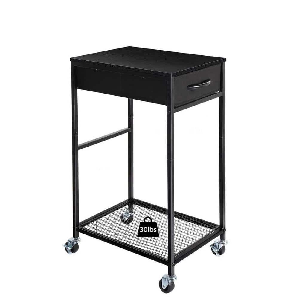 Yichuhaoxi Computer Tower Stand, PC Tower Stand Metal Mobile CPU Holder ...