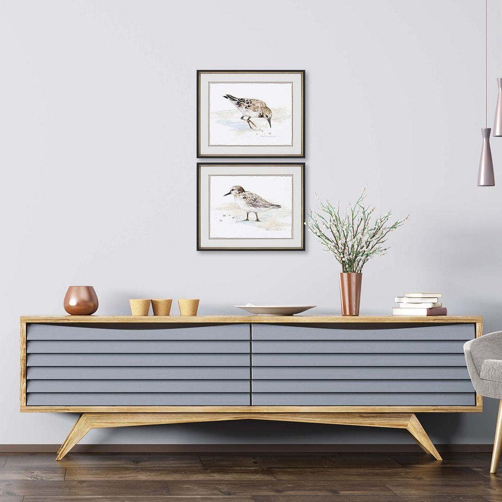 Paragon Roberts 2 Piece Framed Canvas Transfer Animal Art Print 21 in ...