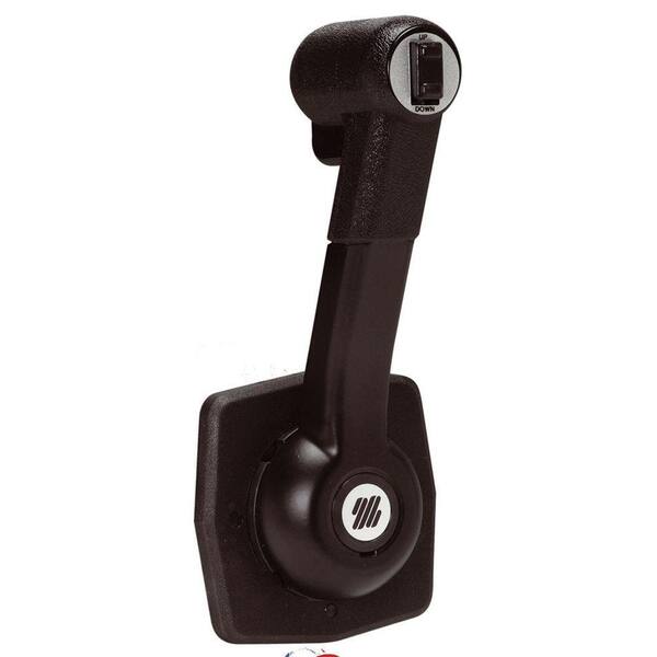 Uflex Single Lever Side Mount Control with Positive Lock-In Neutral and ...