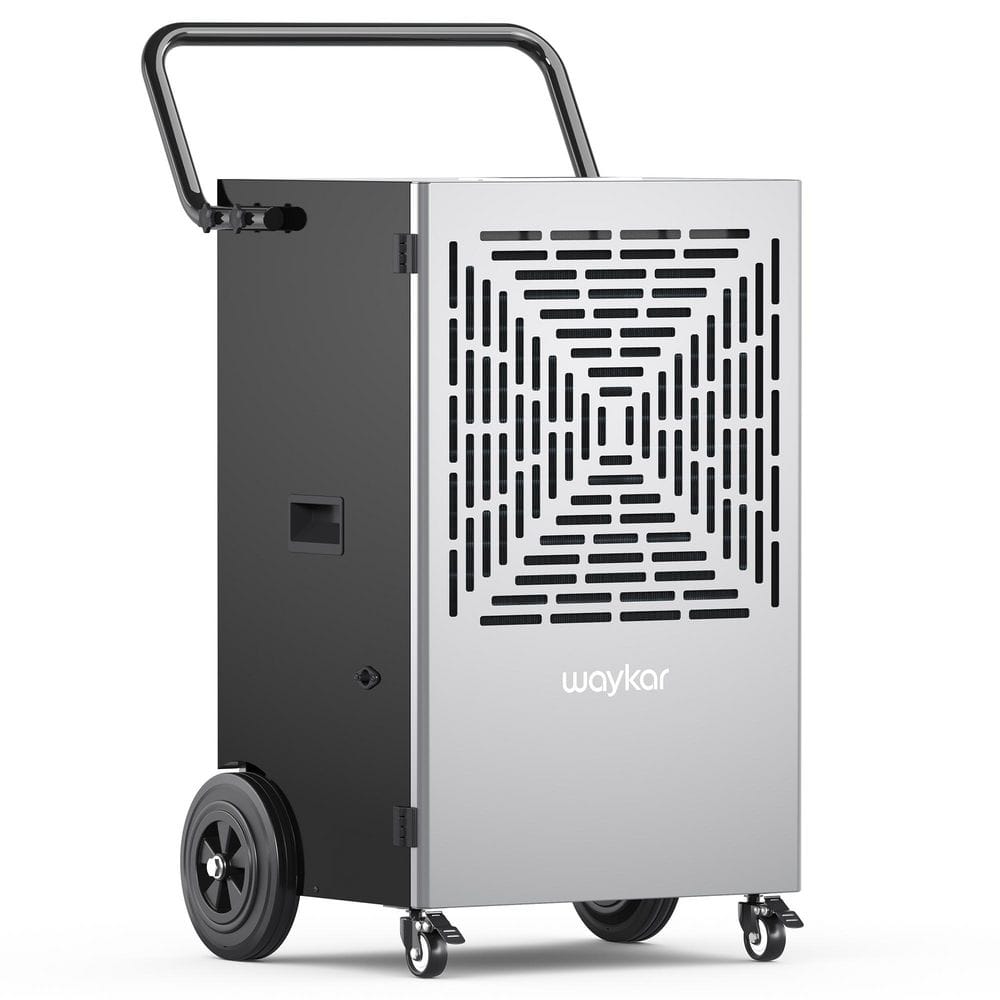 waykar 216 pt. 8,000 sq. ft. Commercial Dehumidifier with Pump and ...