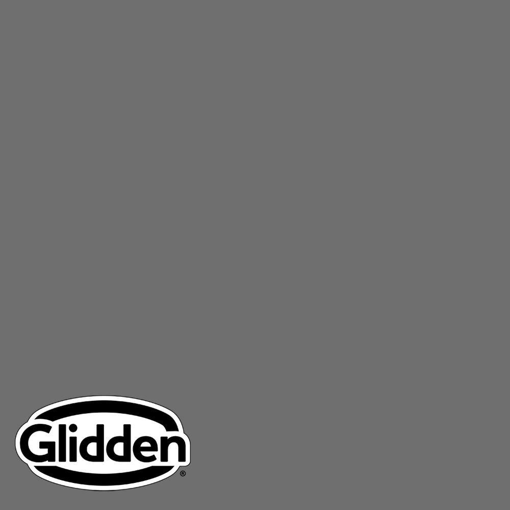 Glidden Essentials 1 gal. PPG0996-6 Slate Mine Semi-Gloss Interior ...