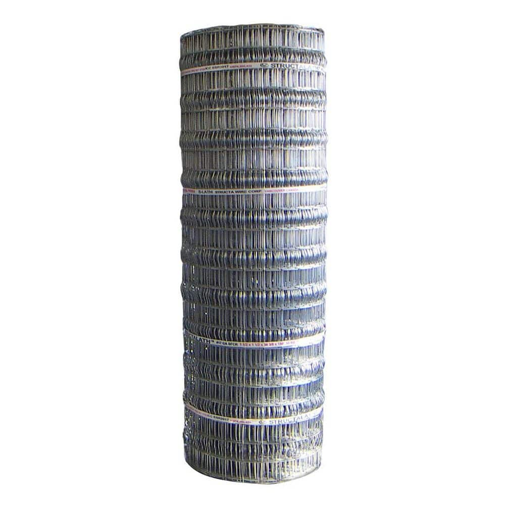 38-3/8 in. x 150 ft. Structalath III Stucco 17 Gauge Wire Lath Roll ...