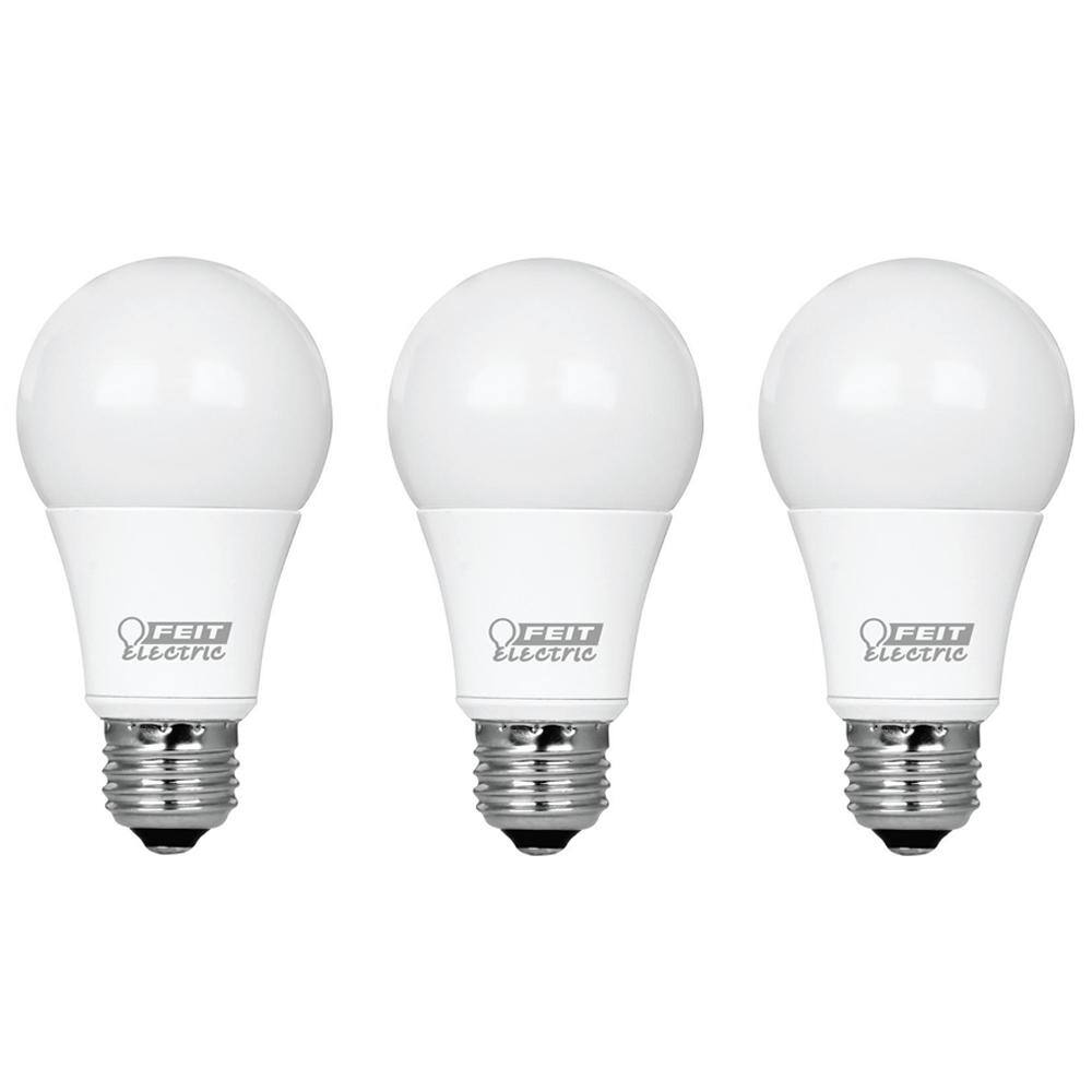 Feit Electric 60-Watt Equivalent A19 Dimmable CEC Title 20 Compliant ...