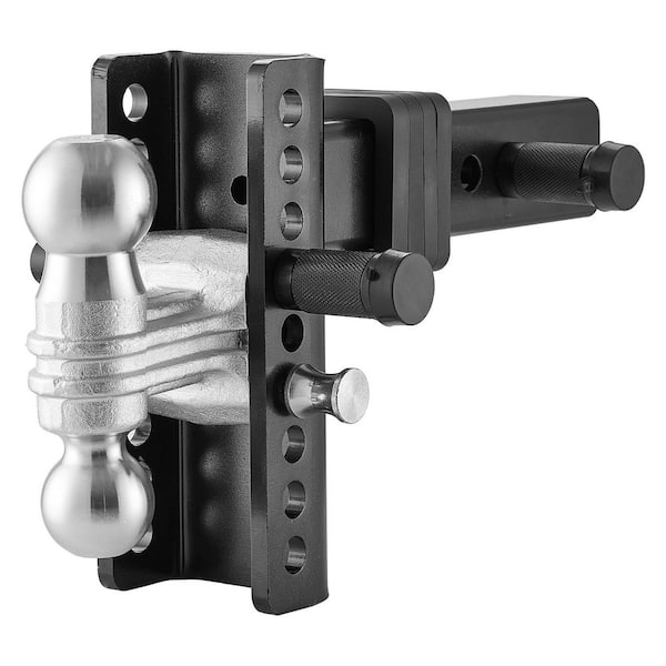 VEVOR Adjustable Trailer Hitch 6 in. Drop Hitch Ball Mount Fit 2.5 in ...