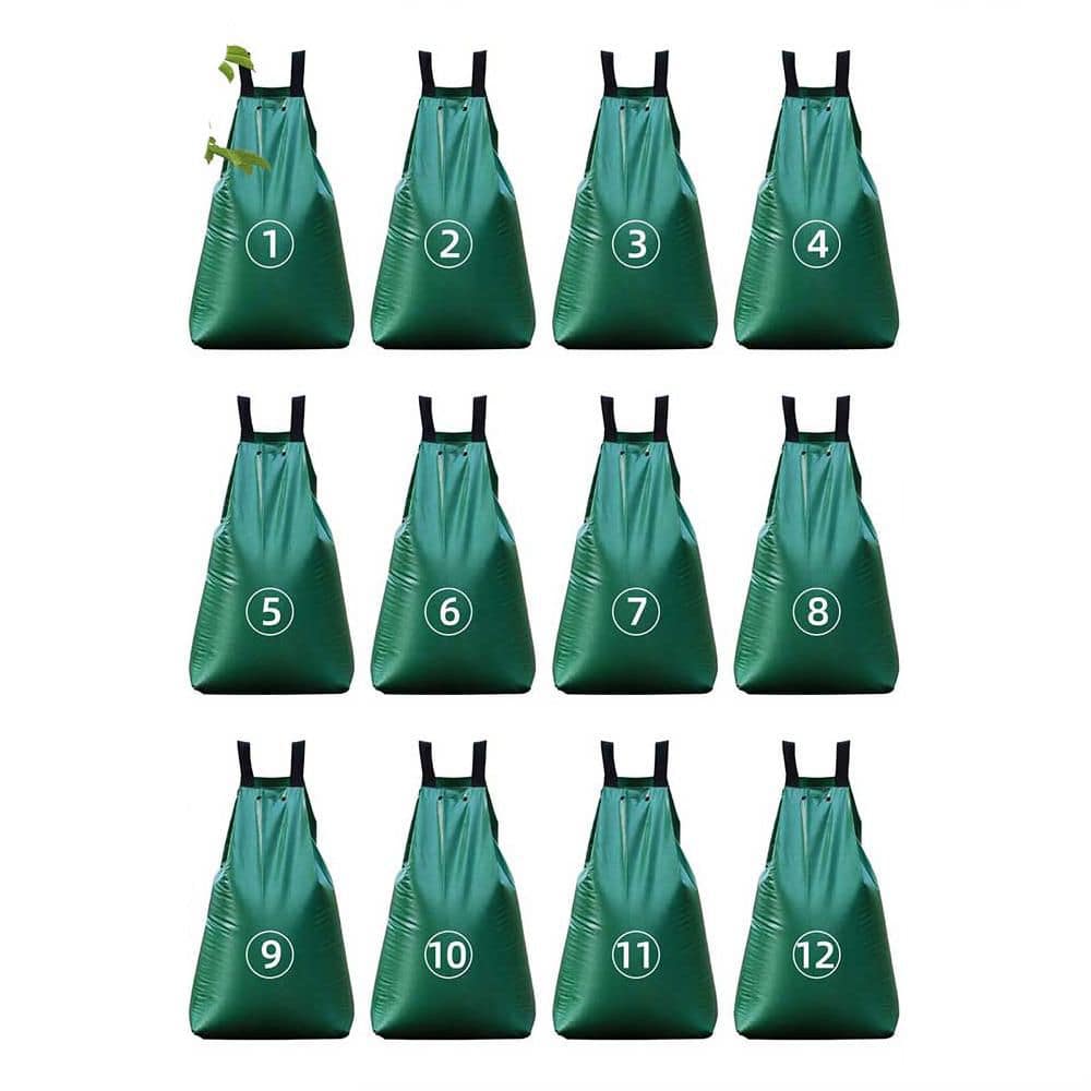 Oyezvary 20 Gal. PVC Tree Watering Bag for Slow Release Drip Irrigation ...
