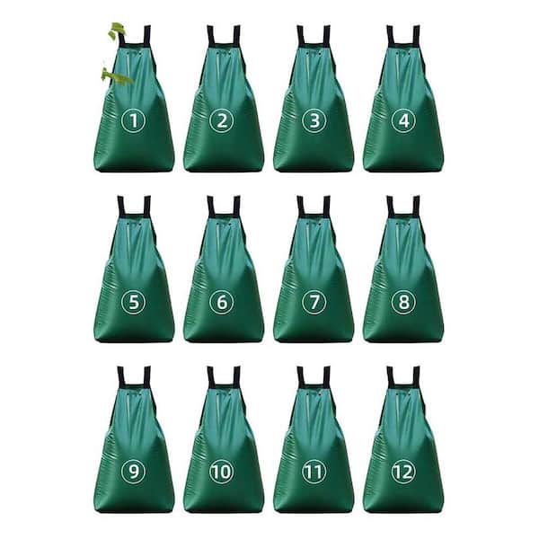 Oyezvary 20 Gal. PVC Tree Watering Bag for Slow Release Drip Irrigation ...