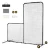 VEVOR L Screen Baseball for Batting Cage 7 x 7 ft. Softball Safety ...