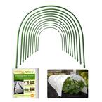 Agfabric 6-Pack Steel Greenhouse Hoops, Rust-Free Grow Tunnel, Support ...