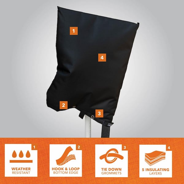 MODERN LEISURE Basics Outdoor Sprinkler Backflow Preventer Cover, 24 in ...