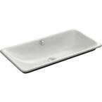 ALFI BRAND 48 in. Rectangular Trough Vessel Sink Basin in Concrete ...