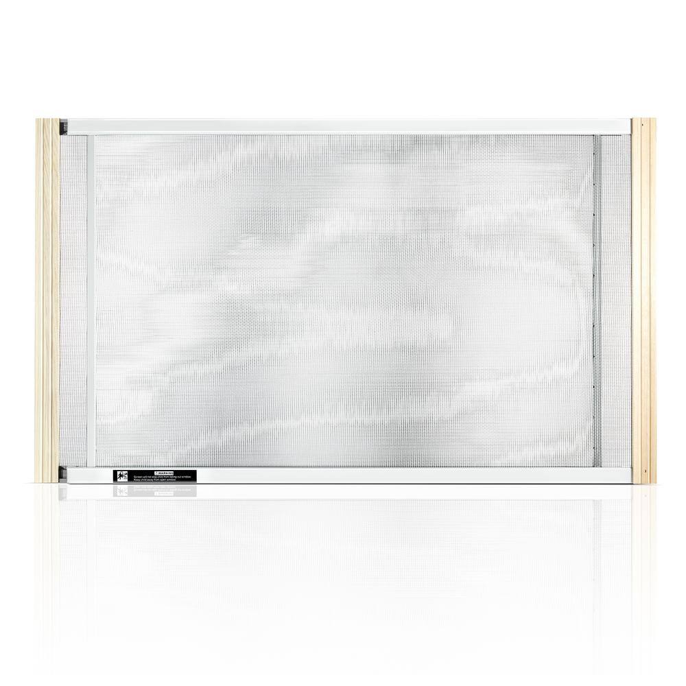 PROAIRA 45 in. x 15 in. Adjustable Frame Quick Slide Window Screen ...
