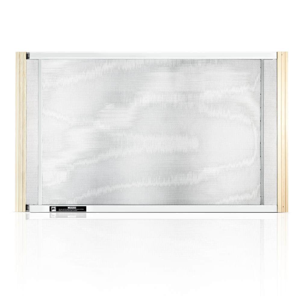 PROAIRA 45 in. x 15 in. Adjustable Frame Quick Slide Window Screen ...