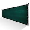 COLOURTREE 8 ft. x 10 ft. Green Privacy Fence Screen Mesh Fabric Cover ...