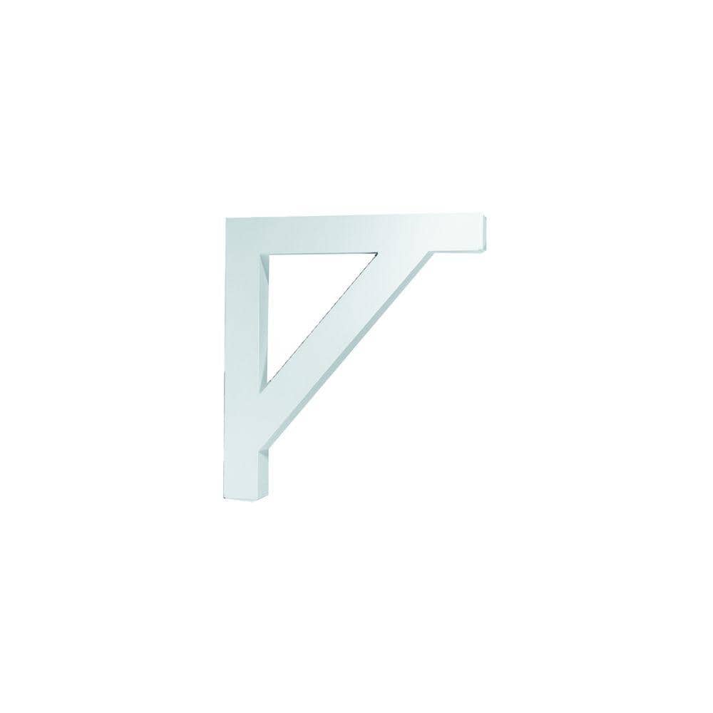 Fypon 36 in. x 36 in. x 4 in. Polyurethane Bracket BKT36X36X4 - The ...