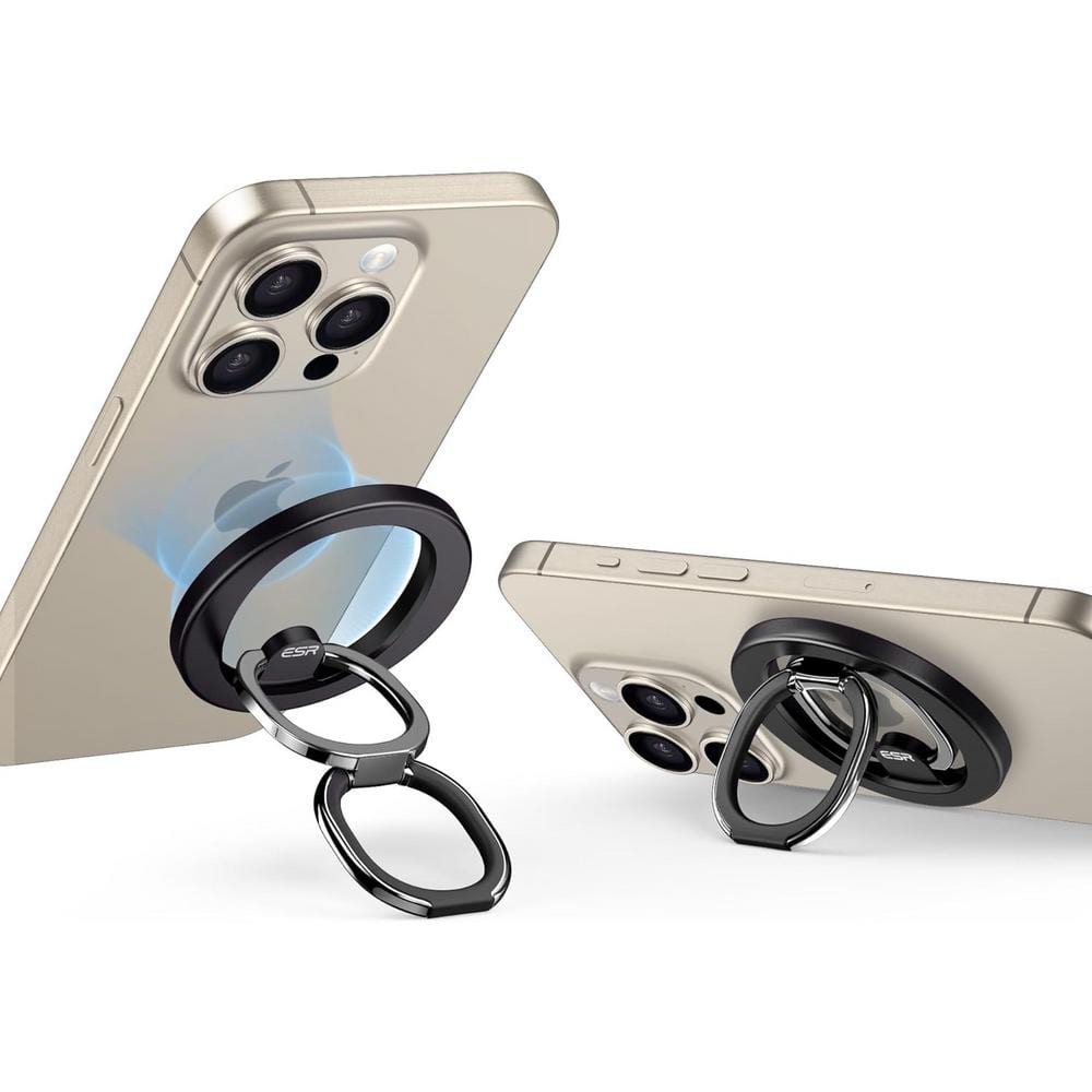 ESR HaloLock Magnetic Ring Stand Black 2K6050103 - The Home Depot