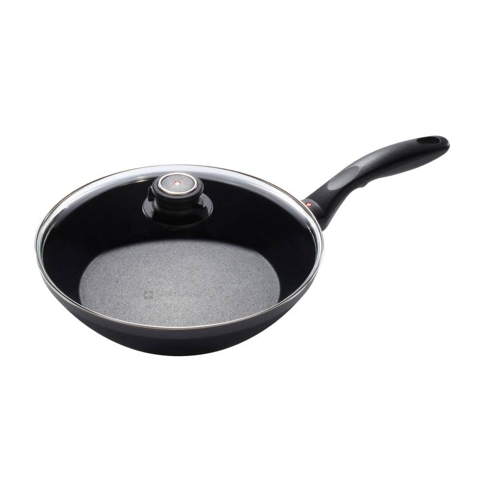 Swiss Diamond Induction 11 in. Stir Fry Pan Nonstick Diamond Coated ...